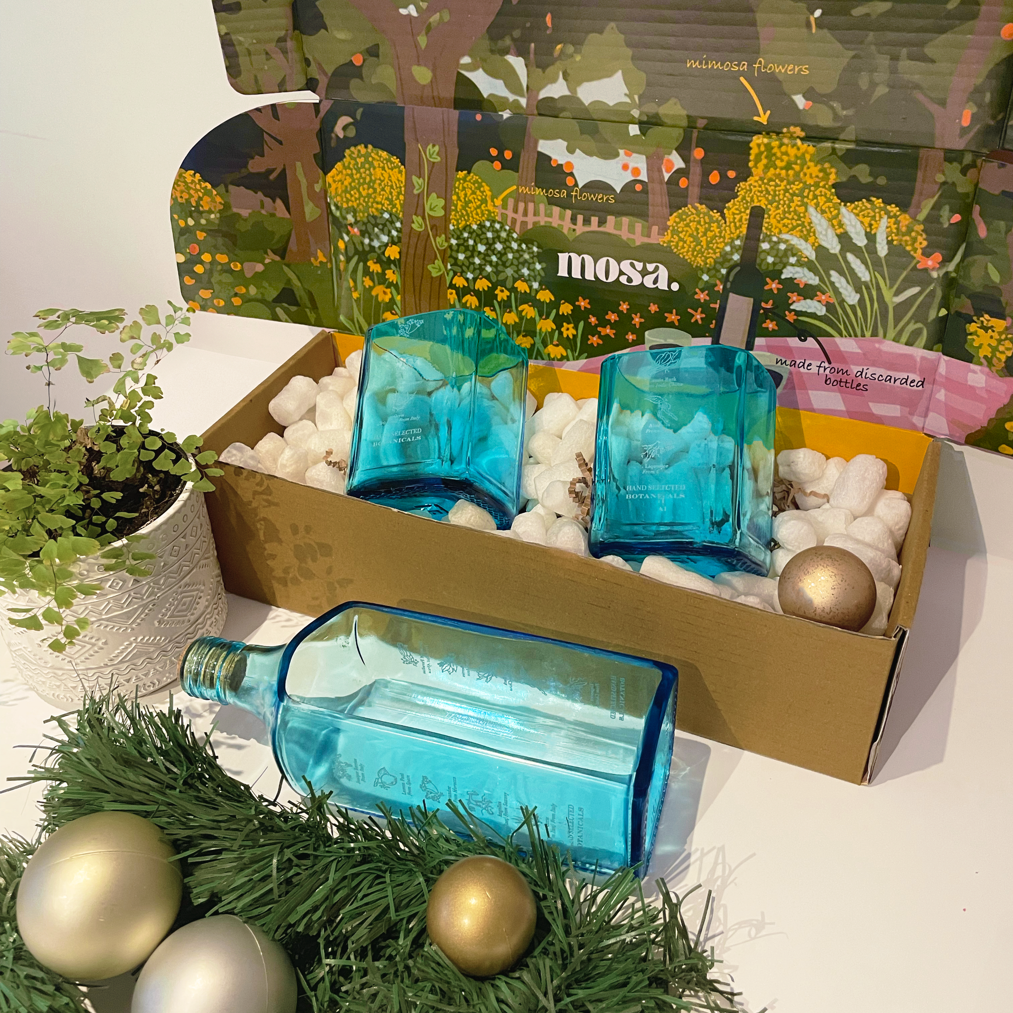 Bombay Sapphire's Premium Glass & Platter Gift Set – Mosa
