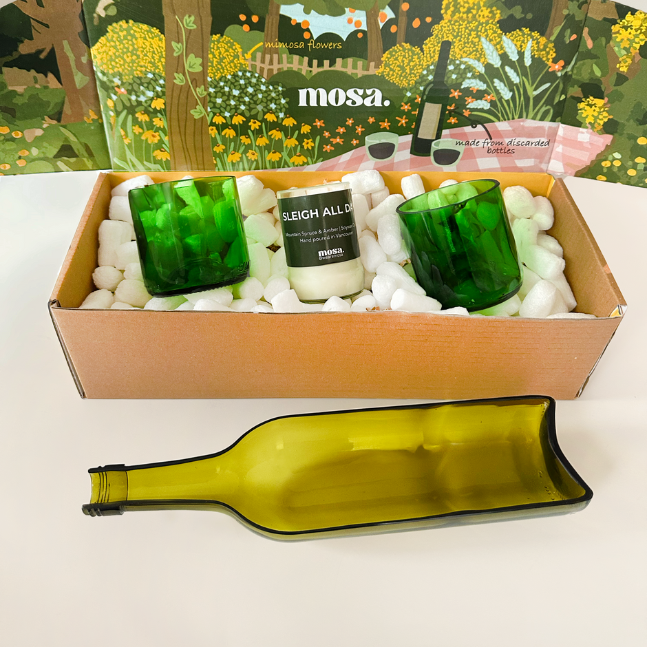 Mosa: Sustainable and Unique Glassware and Candles