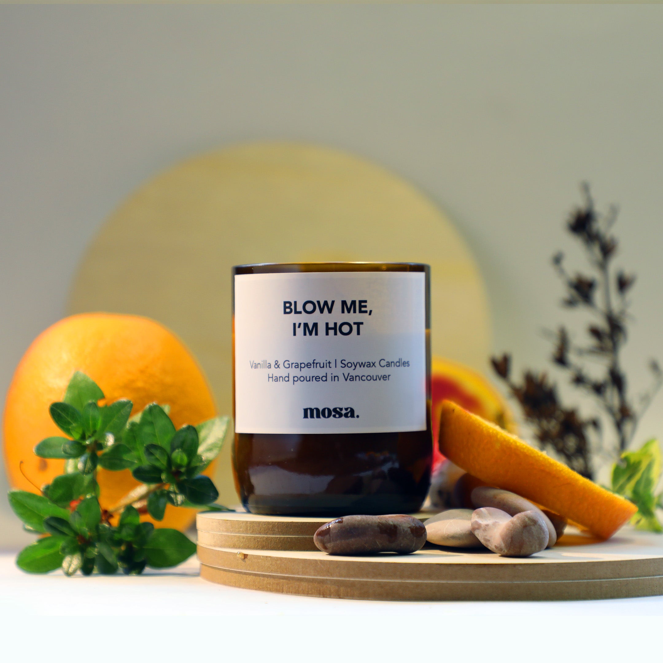 Mosa: Sustainable and Unique Glassware and Candles